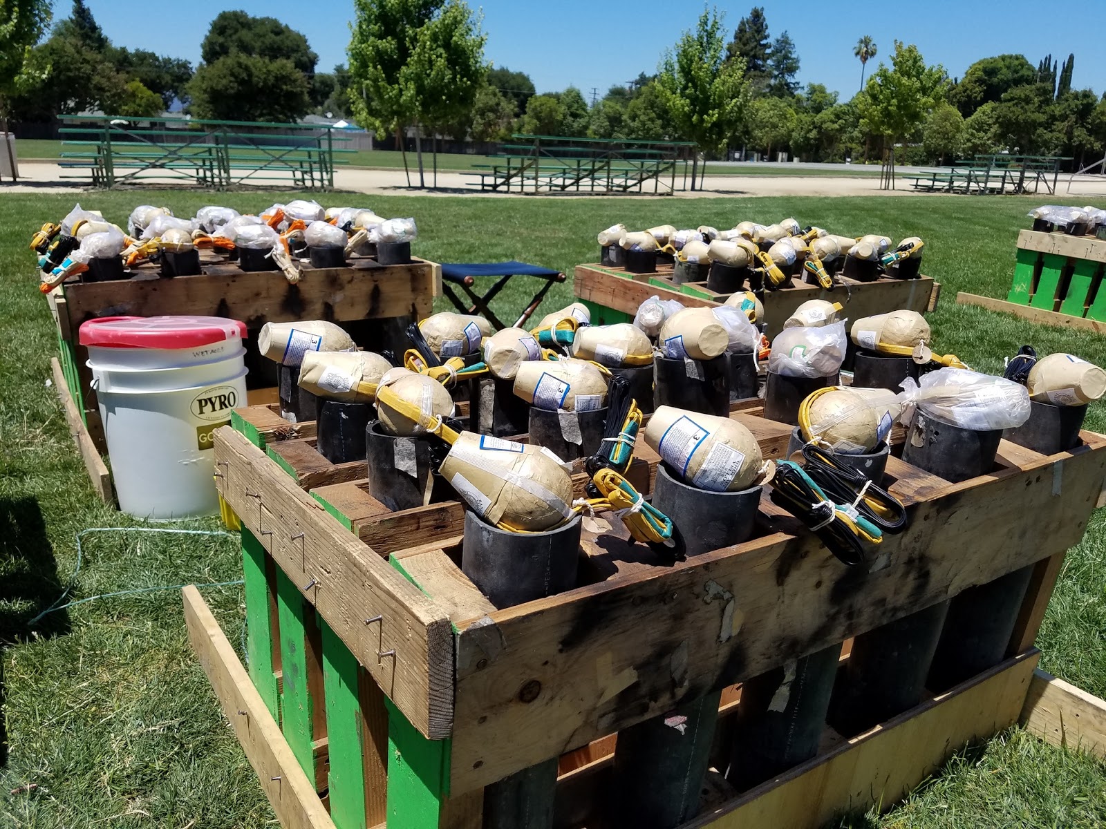 Working a Professional Fireworks Show