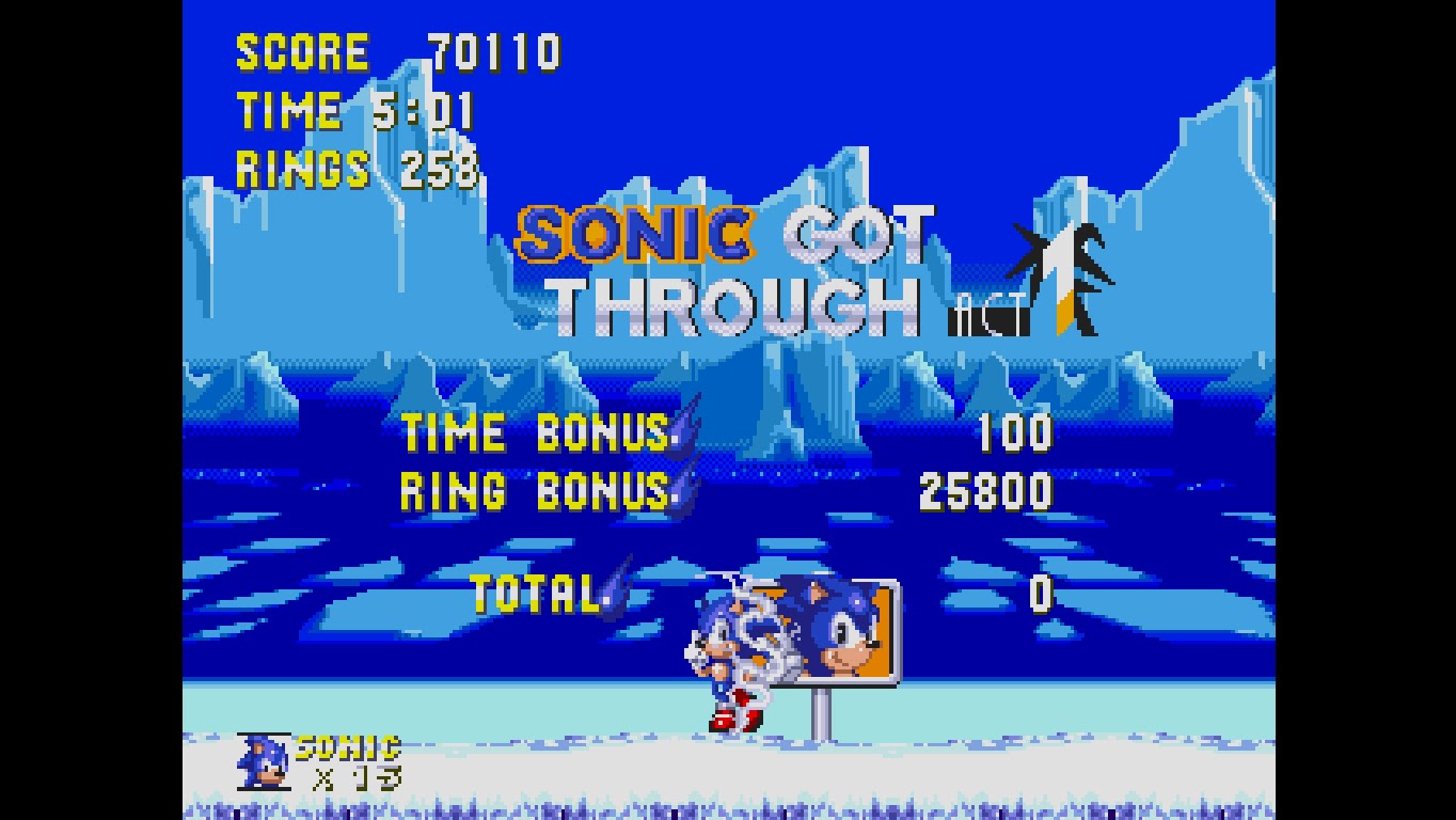 Super Game Fighter: Sonic the Hedgehog 3 - Progress Report III - Ice ...