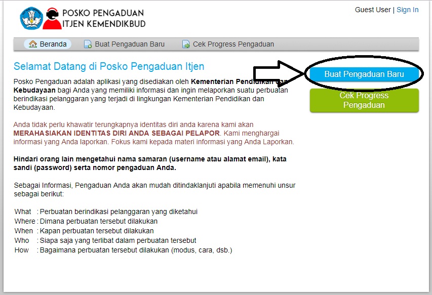 Jagoan Banten: Cara Pengaduan Online Pelanggaran Di Sekolah