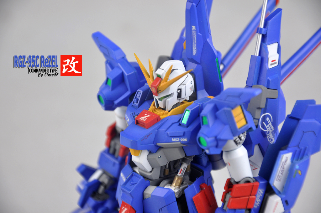 GUNDAM GUY: HG 1/144 RGZ-95 ReZEL Kai