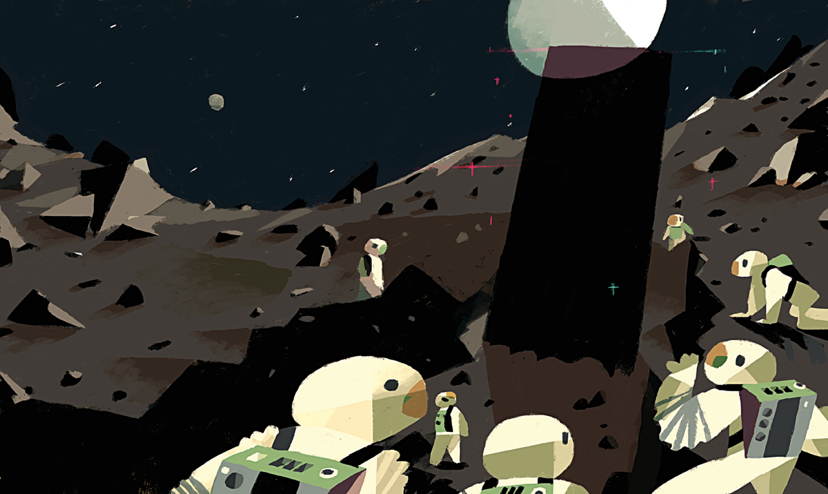 Images: 2001: A Space Odyssey An Illustrated children book