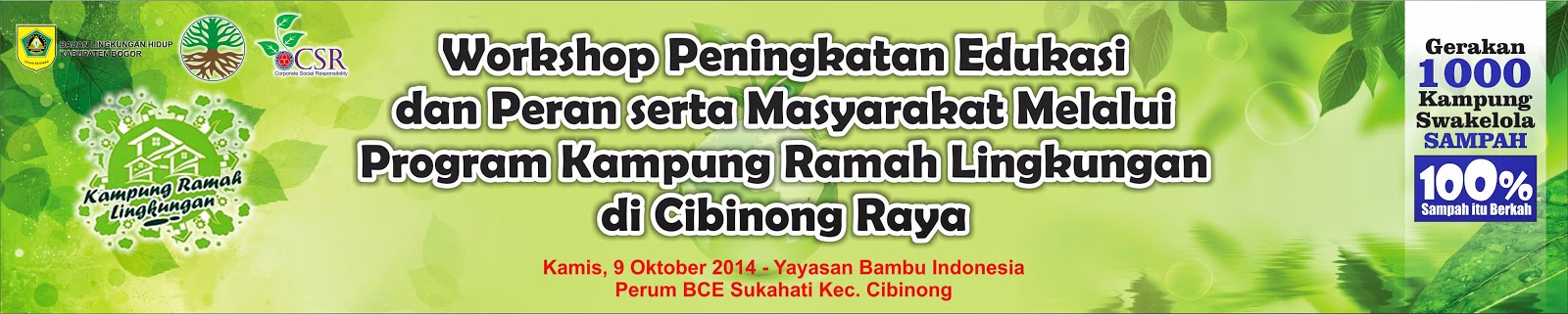 Desain Spanduk Workshop - design - printing - publishing