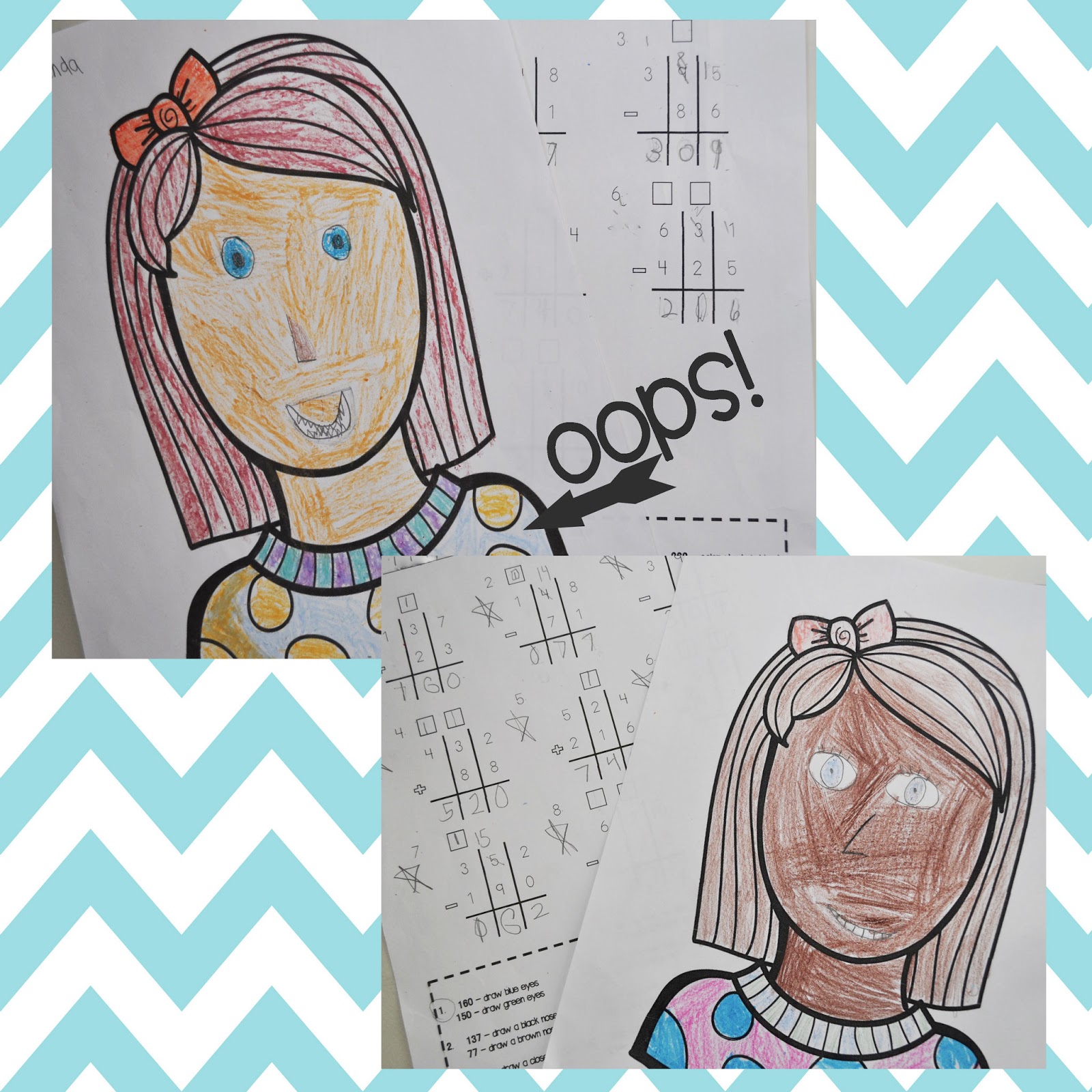 The REAL Teachers of Orange County: Let's "Face" it- Math Can be Fun!