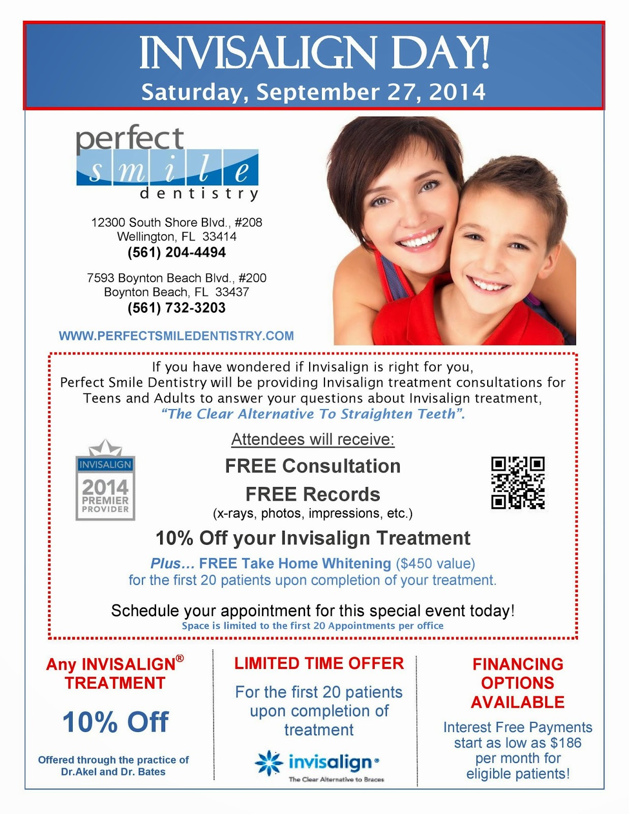 Shop Boynton Beach: September 27 is Invisalign Day! Stop by Perfect ...