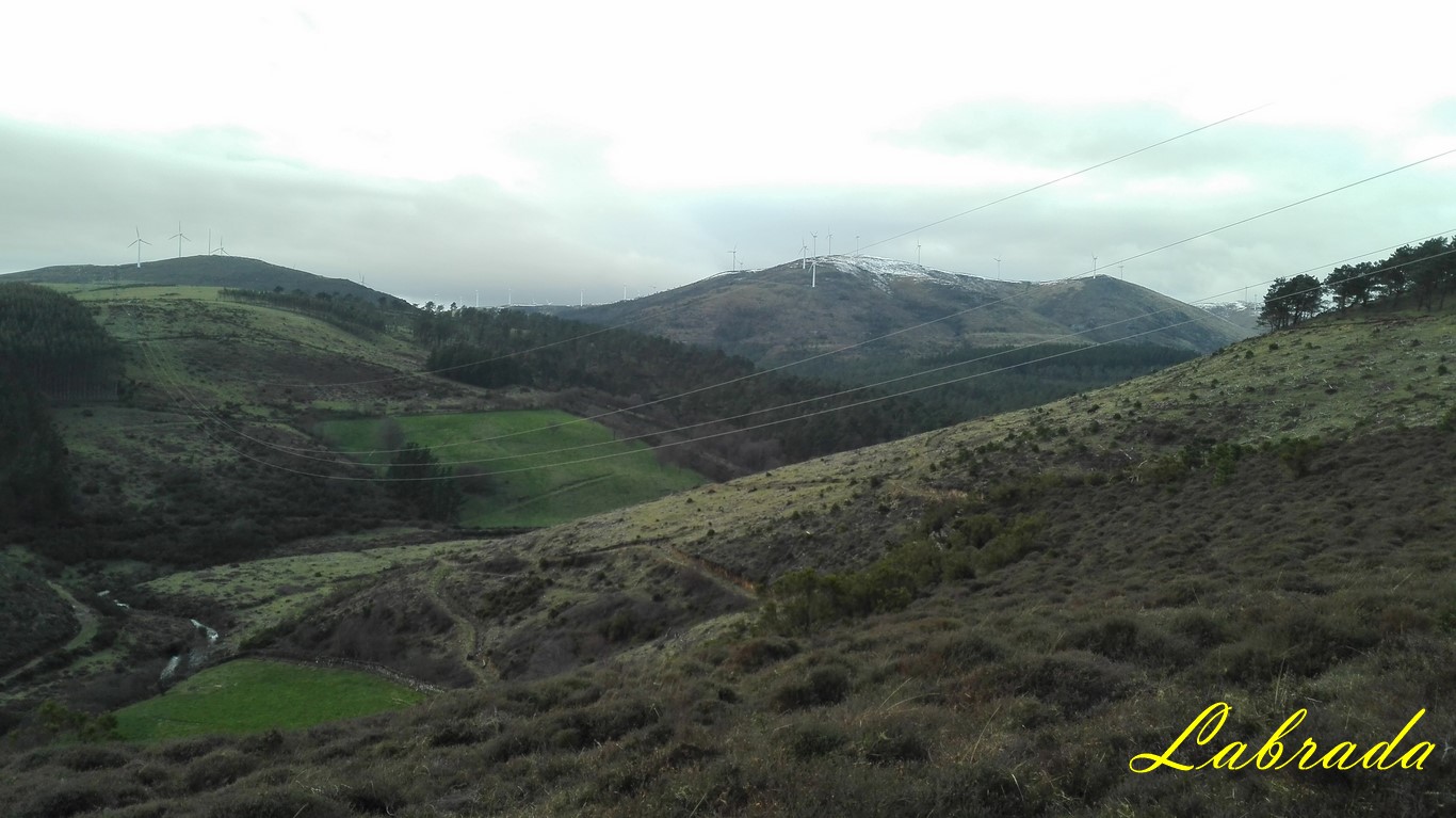 Labrada e os labradeses.: As paisaxes de Labrada.