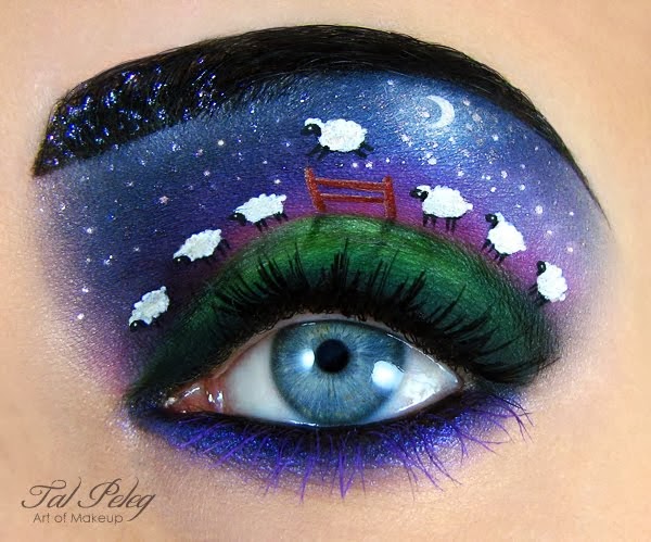 The Flying Tortoise: Beautiful Creative Eye Art By Make-Up Artist Tal ...