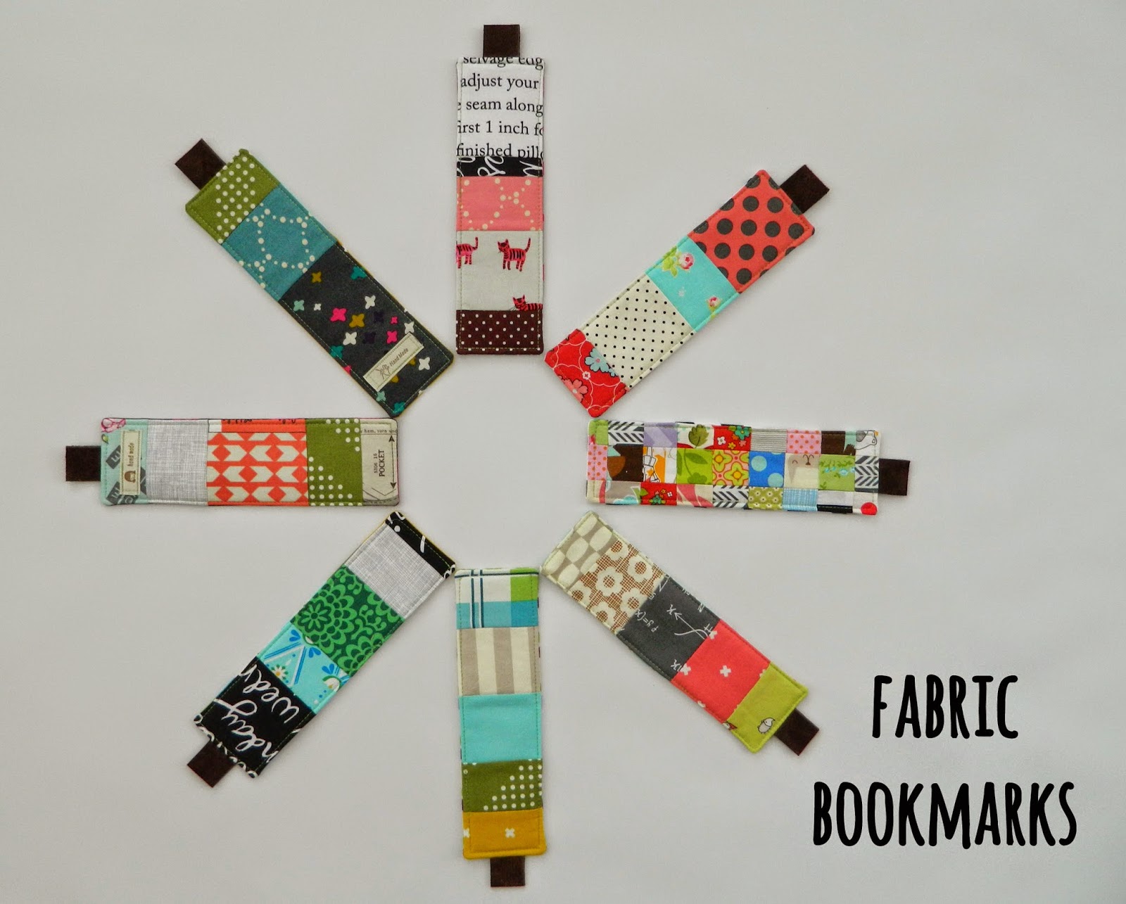 fabric bookmarks {a tutorial} | s.o.t.a.k handmade | Bloglovin’