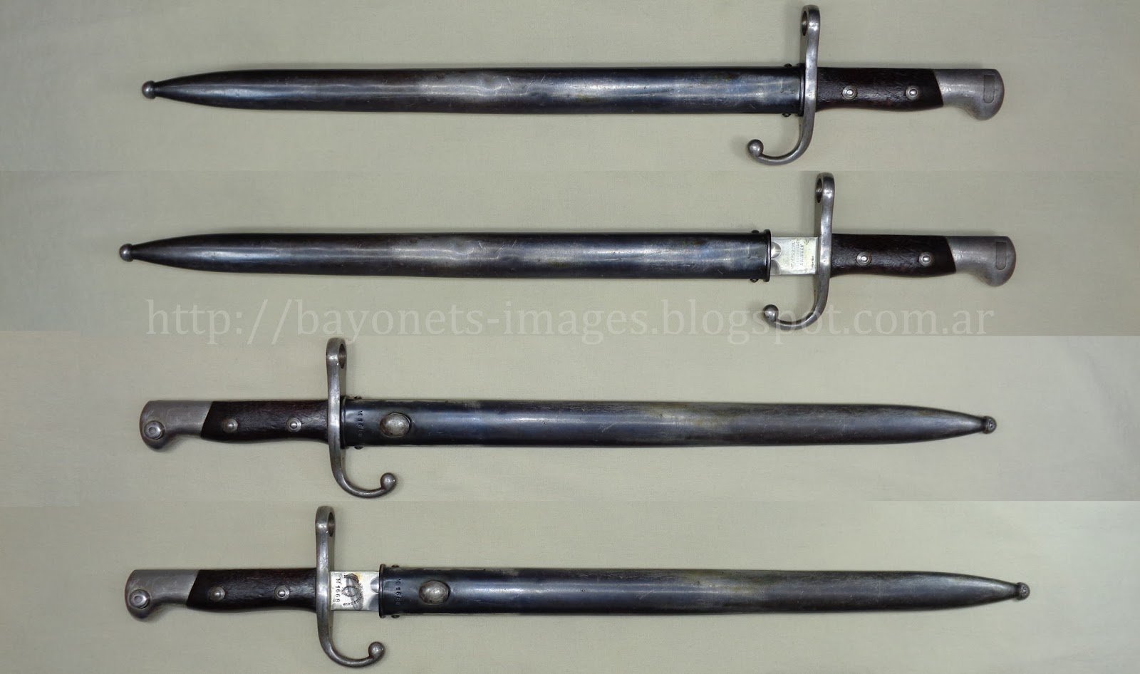Bayonetas antiguas y modernas acompañadas de sus imágenes: sable ...