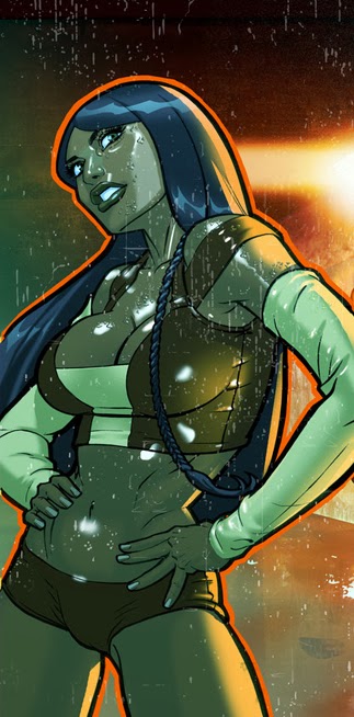 The Comics Girls: Rainmaker