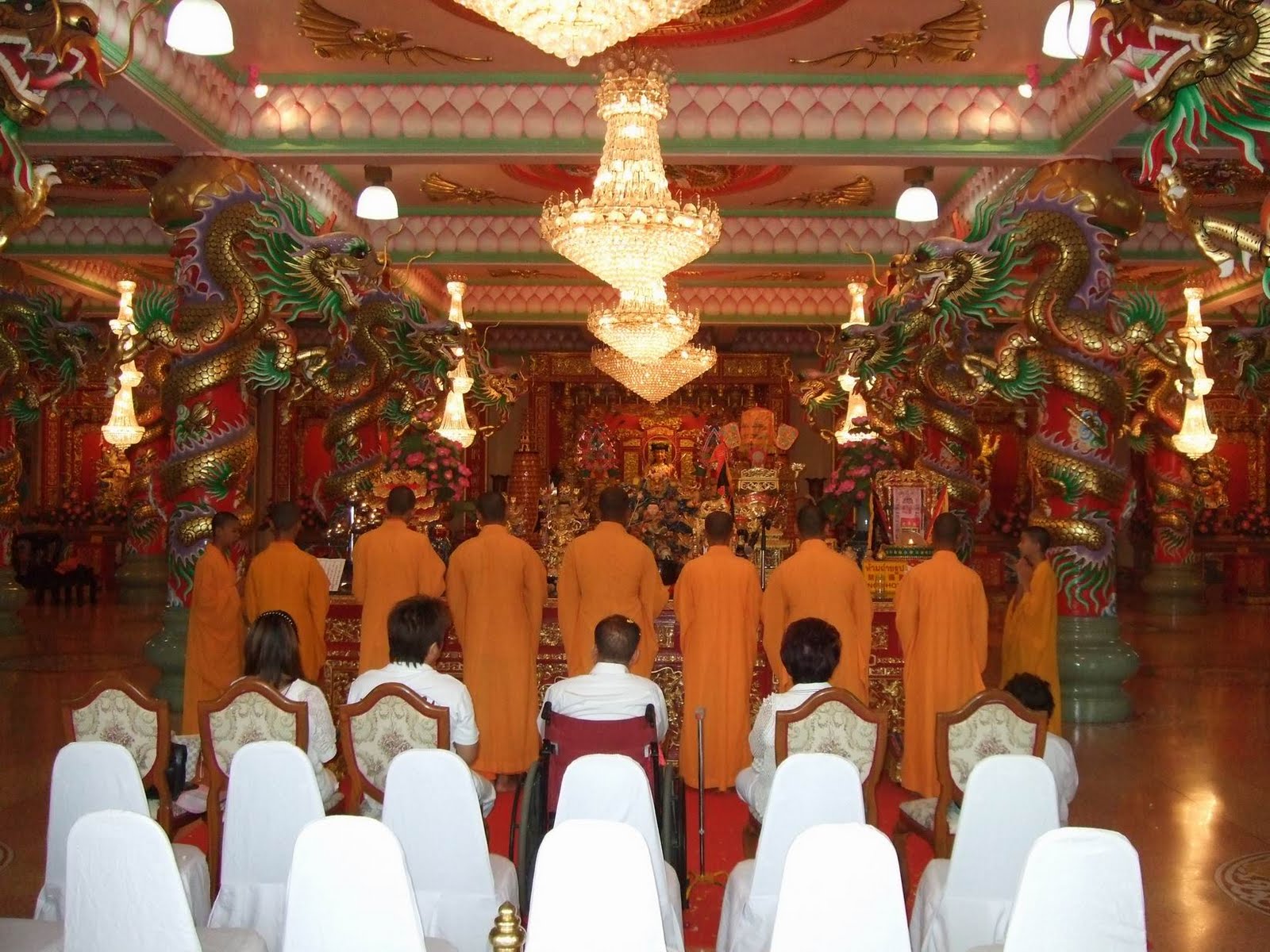 Wayne's Dhamma Blog 水月佛法博客: Nezha Temple in Chonburi