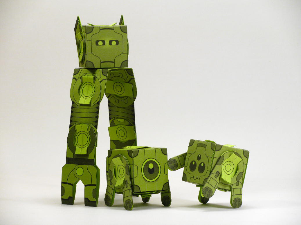 Paper Poseables: Poplock Freebies - 02