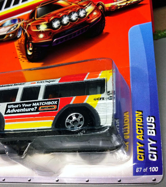 CLK's Model Car World * 車天車地 CLK: MATCHBOX (CITY ACTION 10/15) - CITY BUS