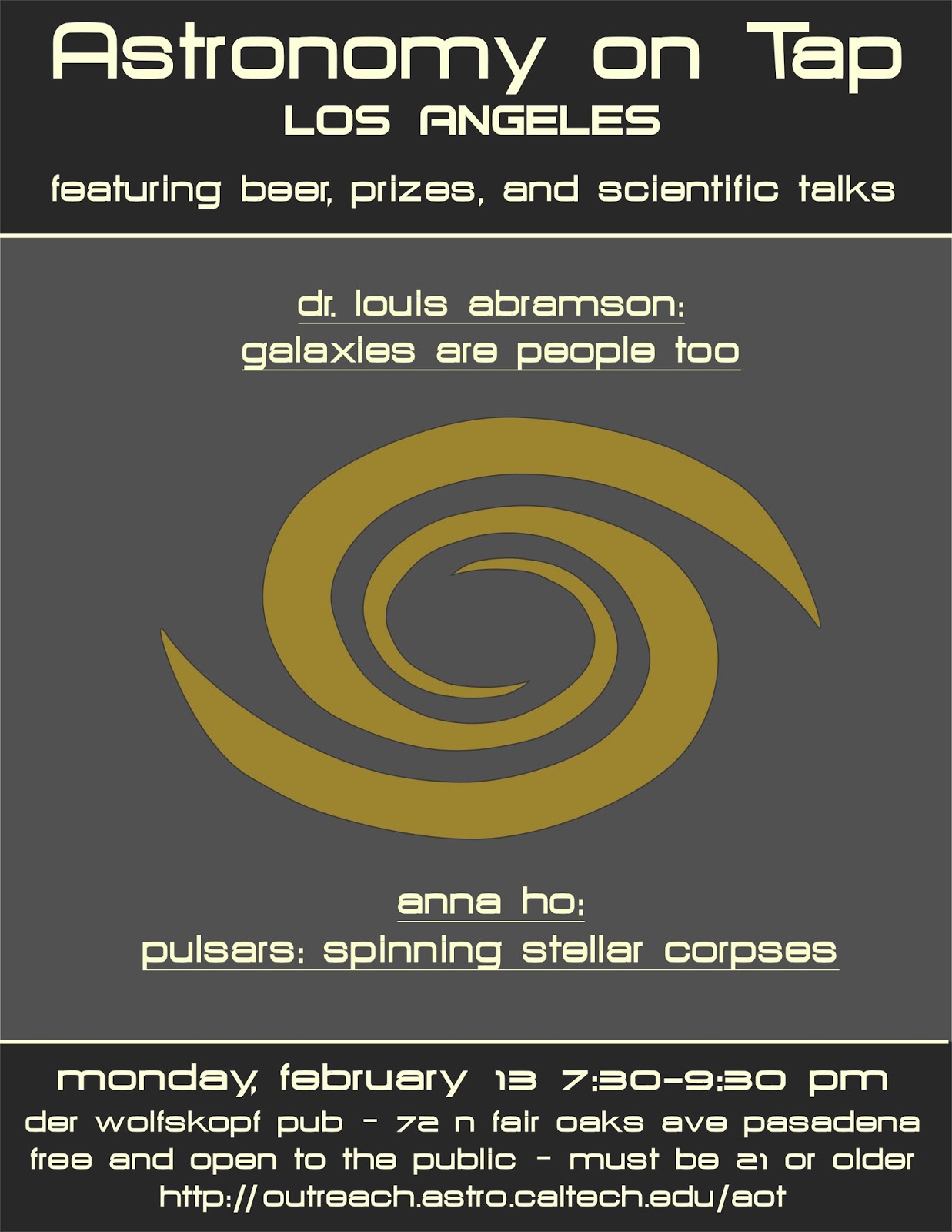Caltech Astronomy Outreach Past Events