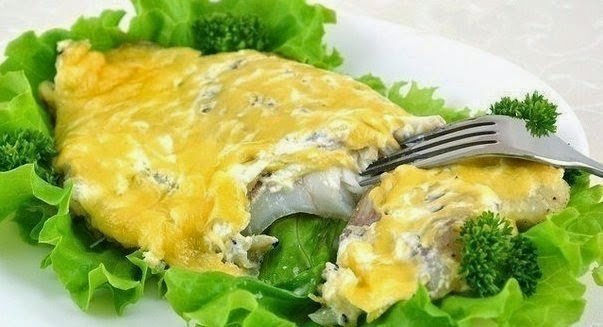 Fish Baked With Cheese Recipe ~ Ben Recipes