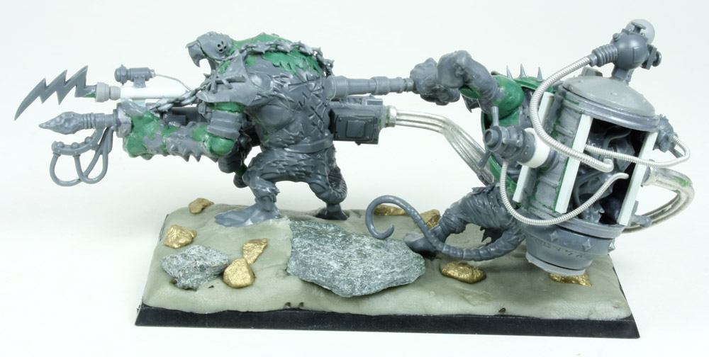 Marc Raley Miniatures: Warp Lightning Weapon Team Conversion
