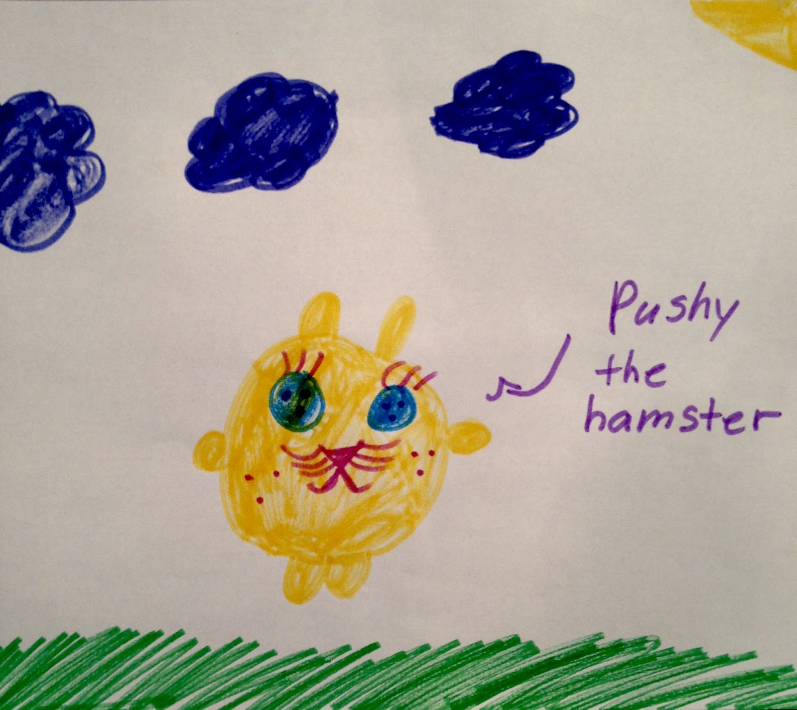 Hamster Pushy Storybook Blog