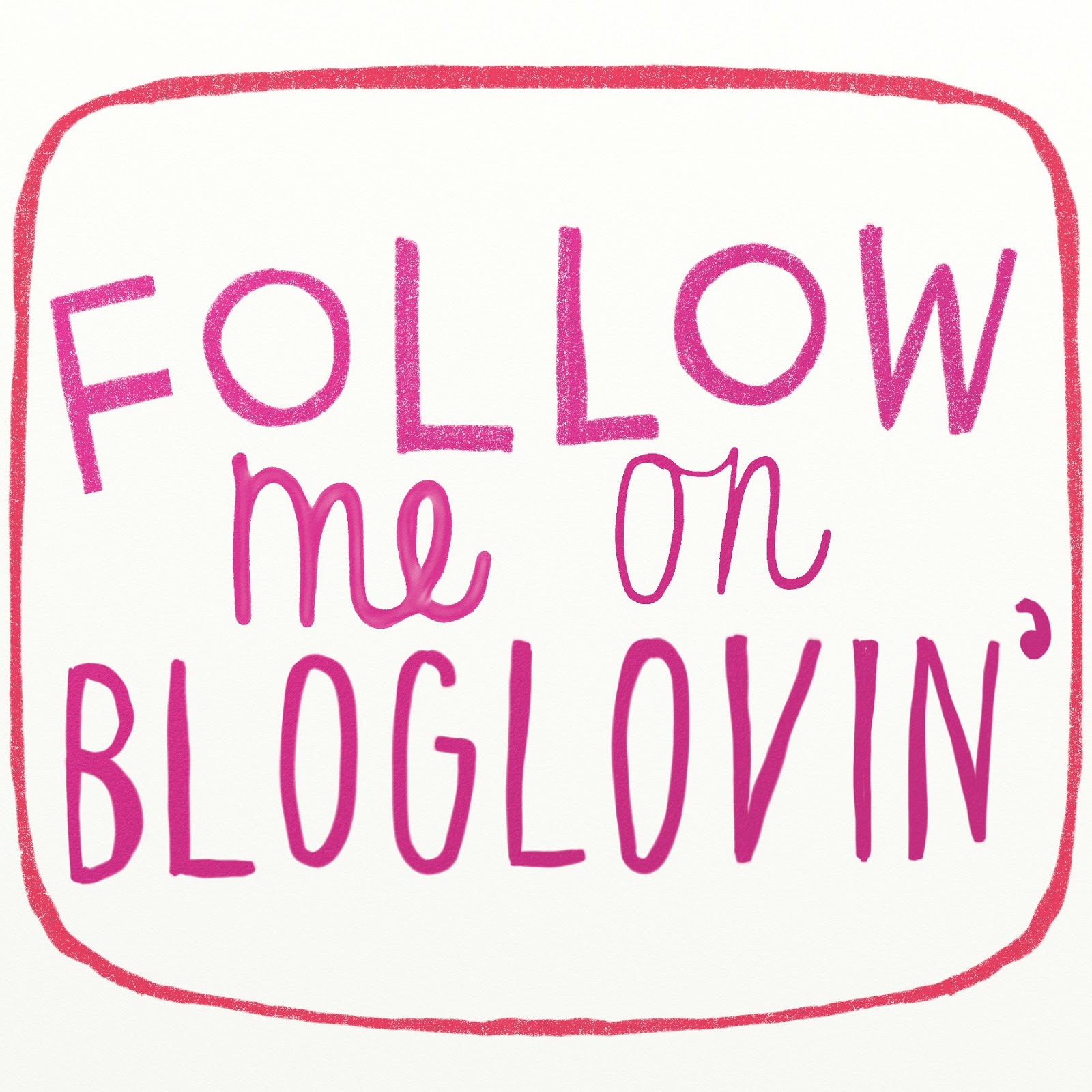 Follow me on Bloglovin'