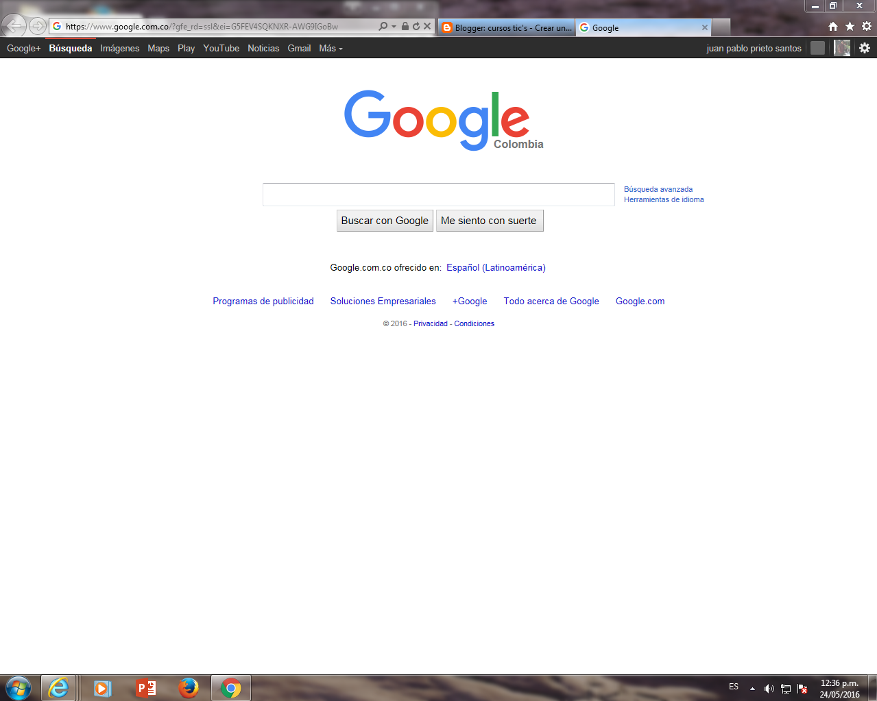 cursos tic's: el buscador de google