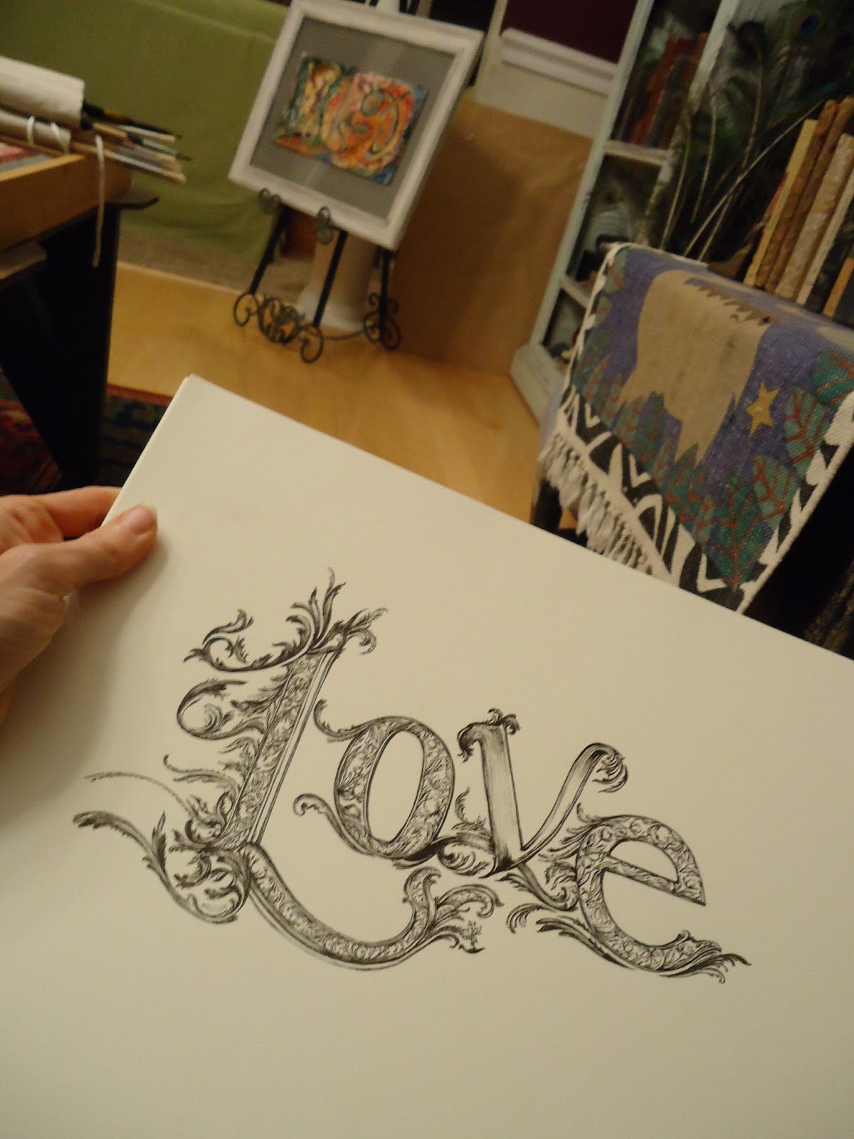 Wanderlust Gallery: Love Letters. Hand Lettering