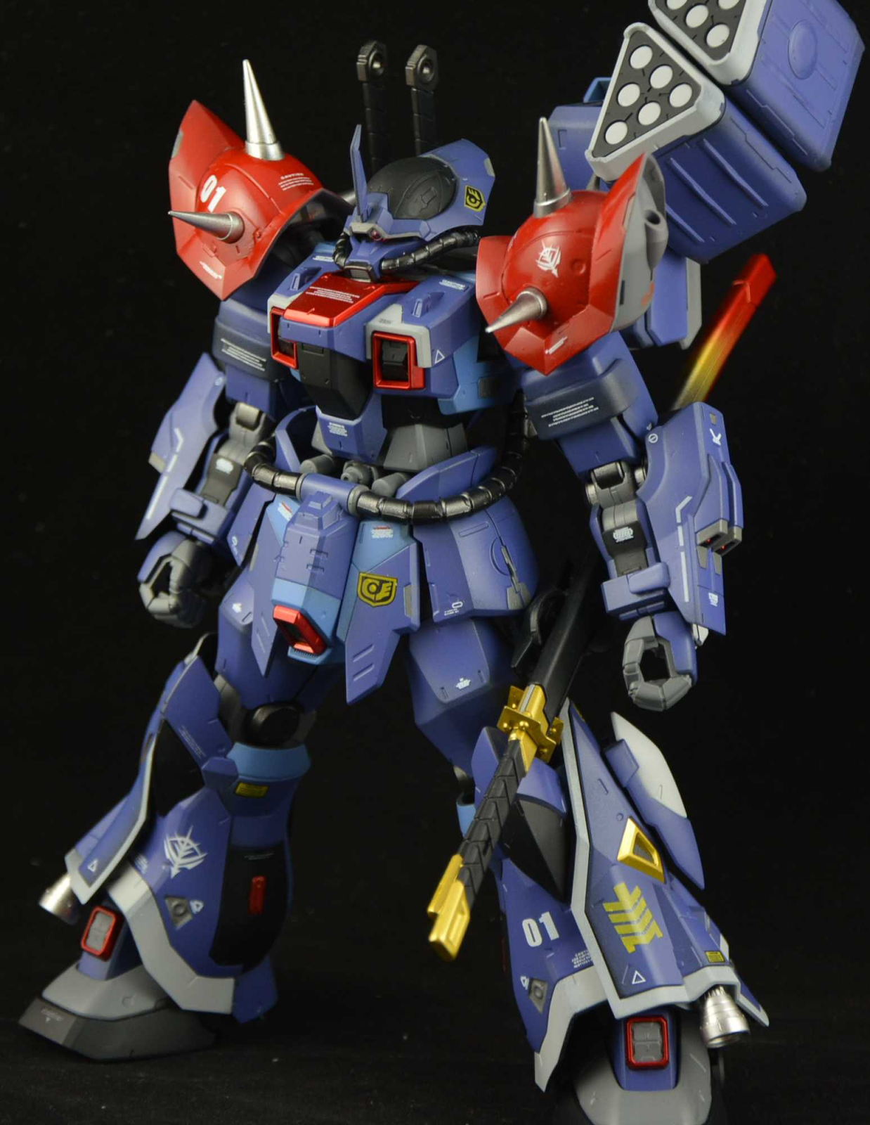 GUNDAM GUY: RE/100 Efreet Custom - Customized Build
