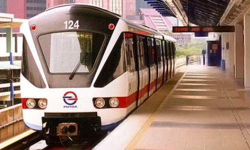 The days when this LRT was still "Putra"