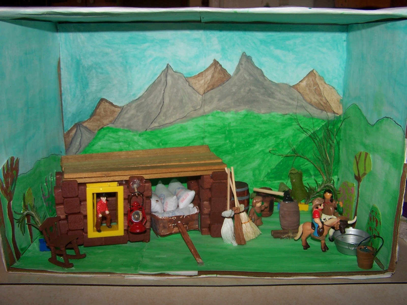 OUR FAMILY BLOG :: History Diorama