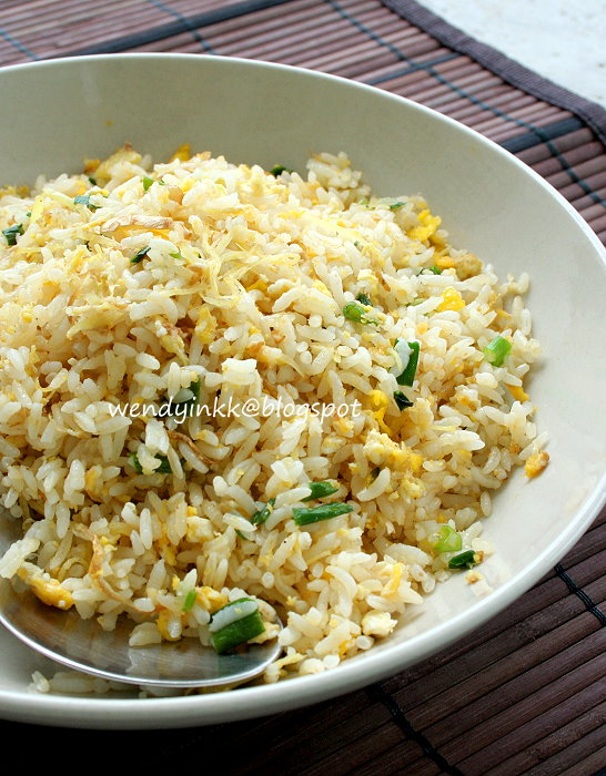 Table for 2.... or more: Ginger Egg Fried Rice - Confinement Month # 8