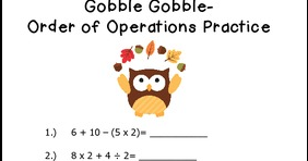 The Best of Teacher Entrepreneurs: FREE MATH LESSON - “Thanksgiving ...