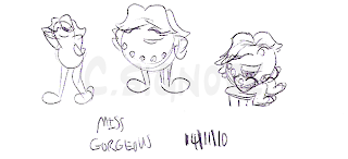 Signore Studios: Mr Men Parody Concept Sketches