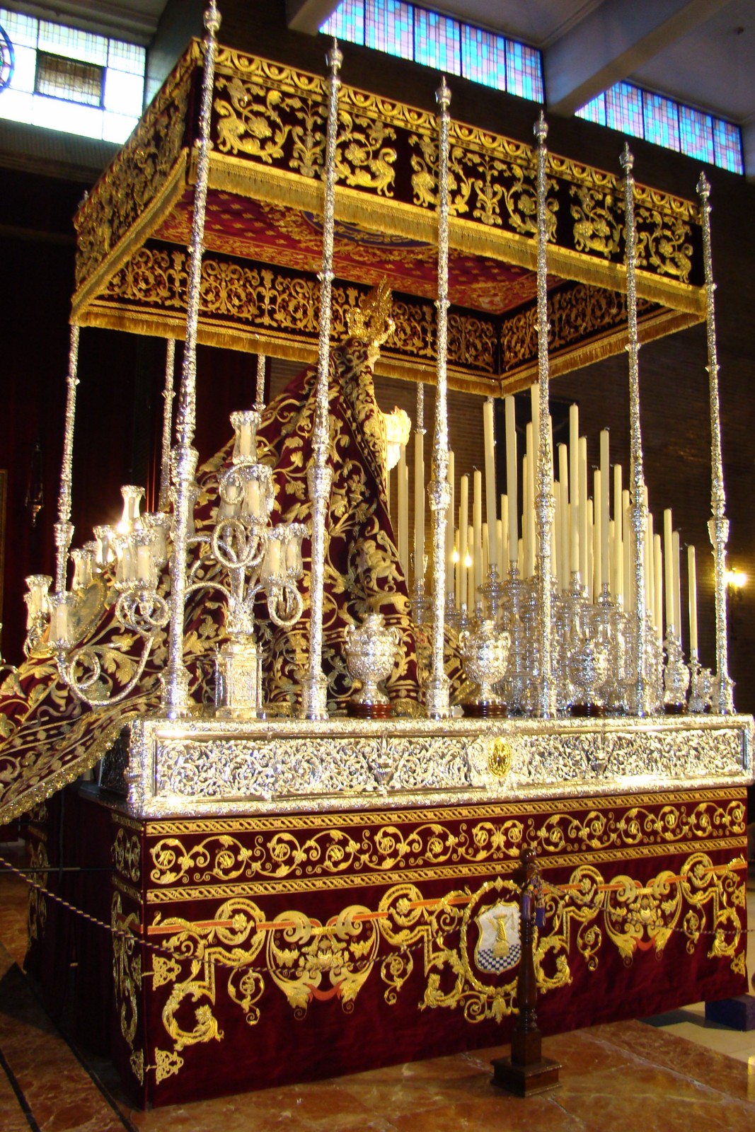 Blog "Hermandades y Liturgia": EL SIMBOLISMO DE UN PASO DE PALIO