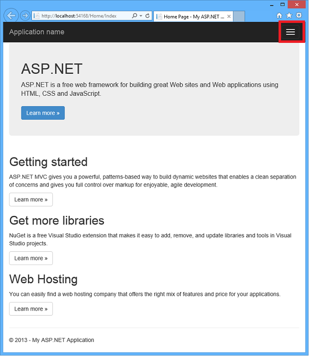 .: What's New ASP.NET MVC 5