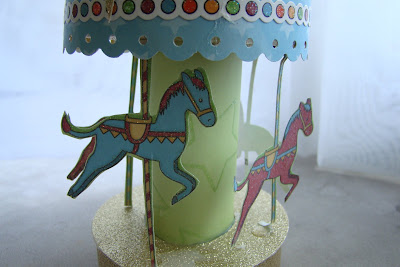 breathe...now smile: 3D Paper Carousel Project