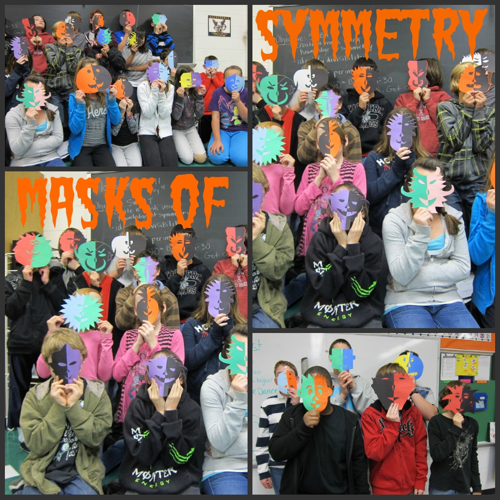 A Middle School Survival Guide: masks of symmetry.
