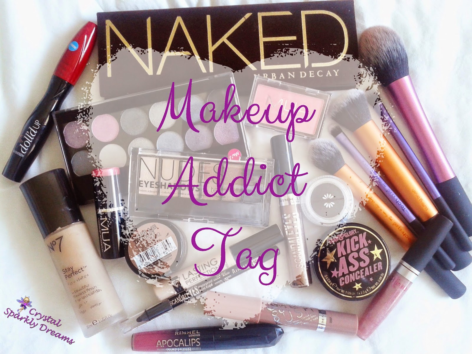 Crystal Sparkly Dreams: Makeup Addict Tag