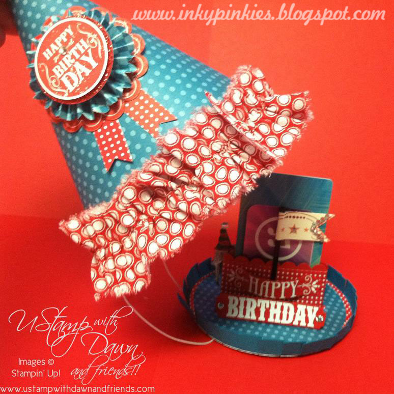 InkyPinkies: Big Top Party Hat!