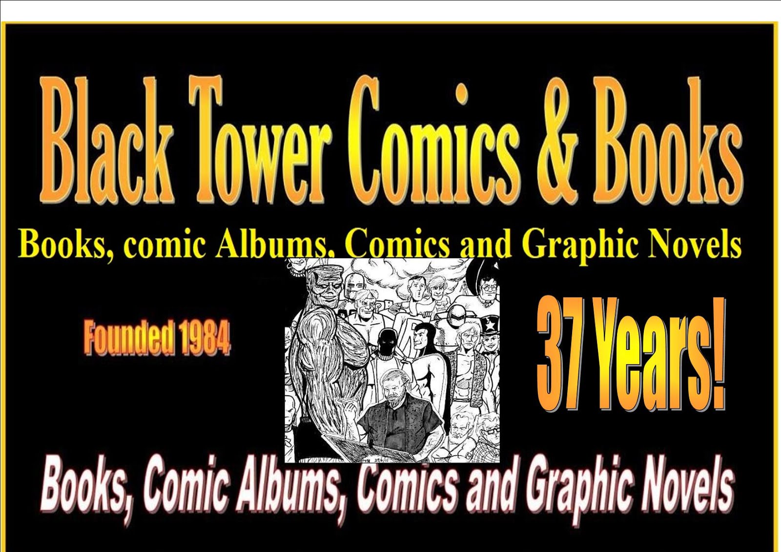 BLACK TOWER COMICS & BOOKS: All of this is "comic book reality" so ...
