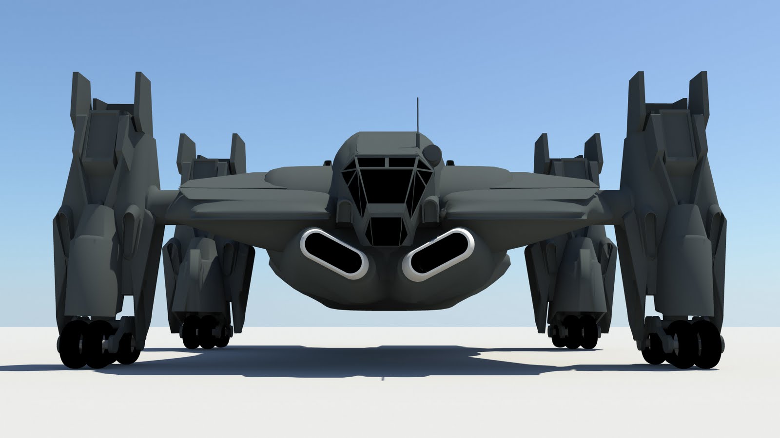 Steve Hird: Dropship Concept