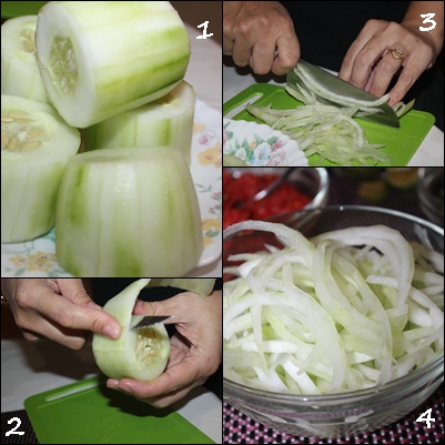 love to cook , love to eat: cara2 menghiris timun untuk laksa JOHOR