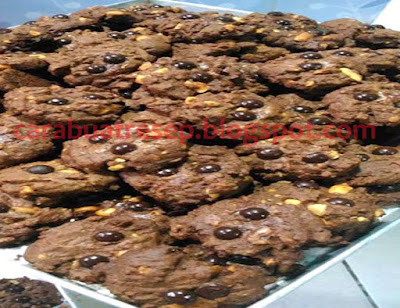 CARA MEMBUAT COKLAT CHIPS COOKIES | Resep Masakan Indonesia