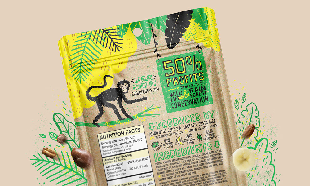 Choco Frutas Go Nuts – Packaging Of The World