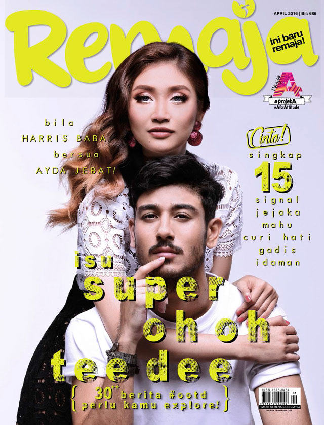 12 Muka Depan Cover Majalah Remaja Sepanjang Tahun 2016