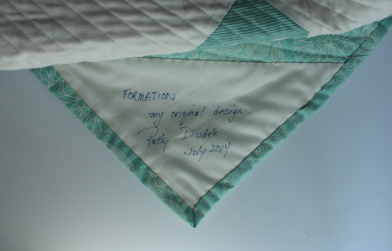 Labeling your quilts | Elm Street Quilts