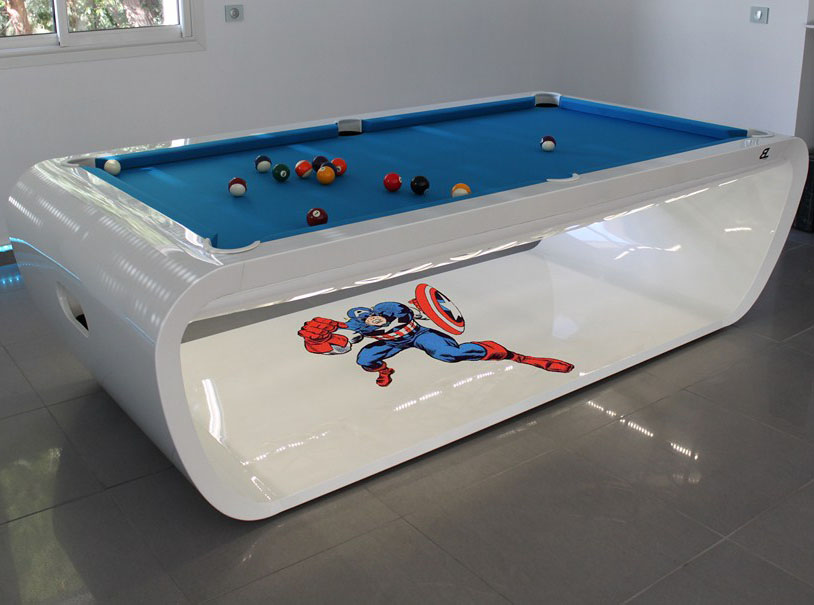 If It's Hip, It's Here (Archives): Black Light Billiard Tables by ...