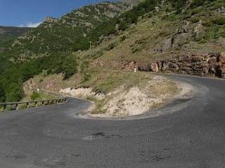 Sorties vélo montagne: Col de Mantet depuis Villefranche de Conflent