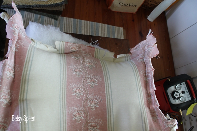 Betsy Speert's Blog: Upholstering the Inside Back of a Chair: Chapter 4