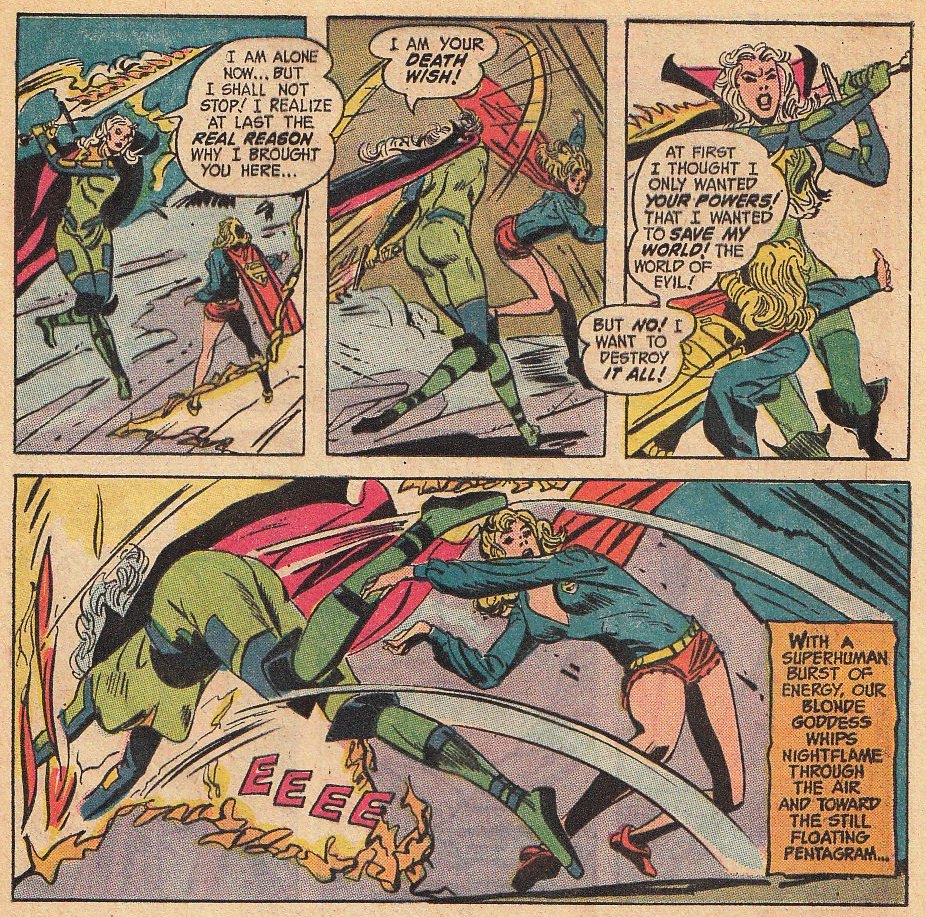 Supergirl Comic Box Commentary: Back Issue Box: Adventure Comics #421