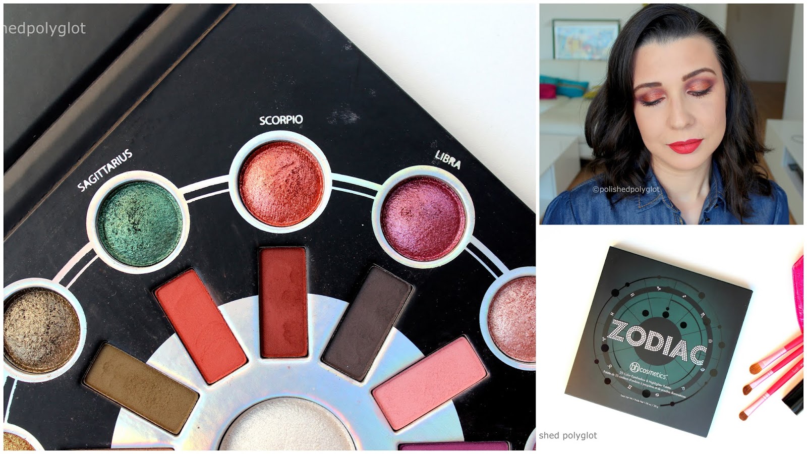 Makeup │ Burnt Orange Look for the Sign of Scorpio [Zodiac Makeup ...