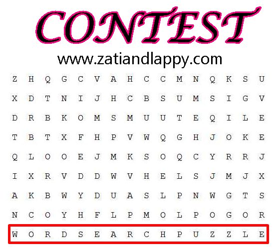 This is me !: Contest : Word Search Puzzle