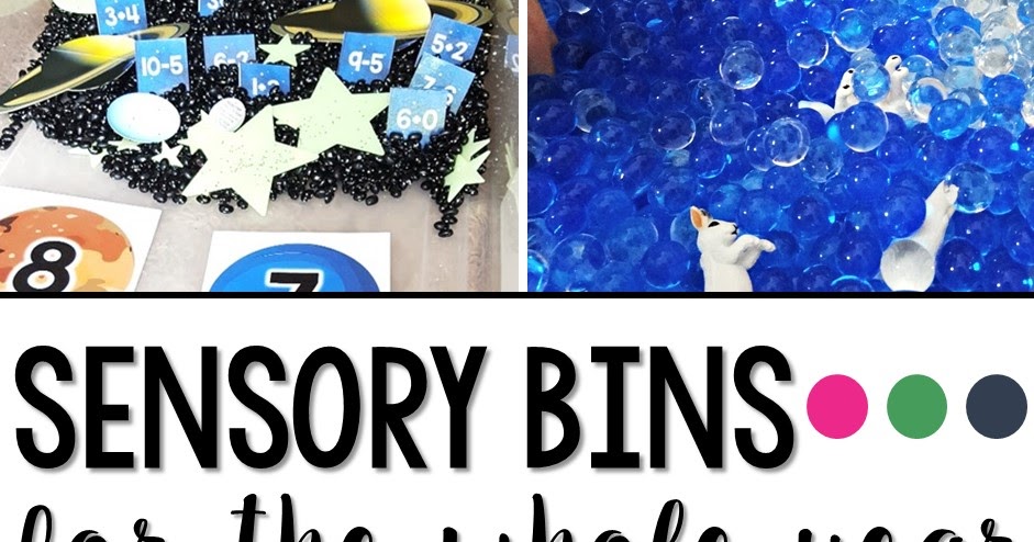 Sensory Bins for the Whole Year | Sara J Creations
