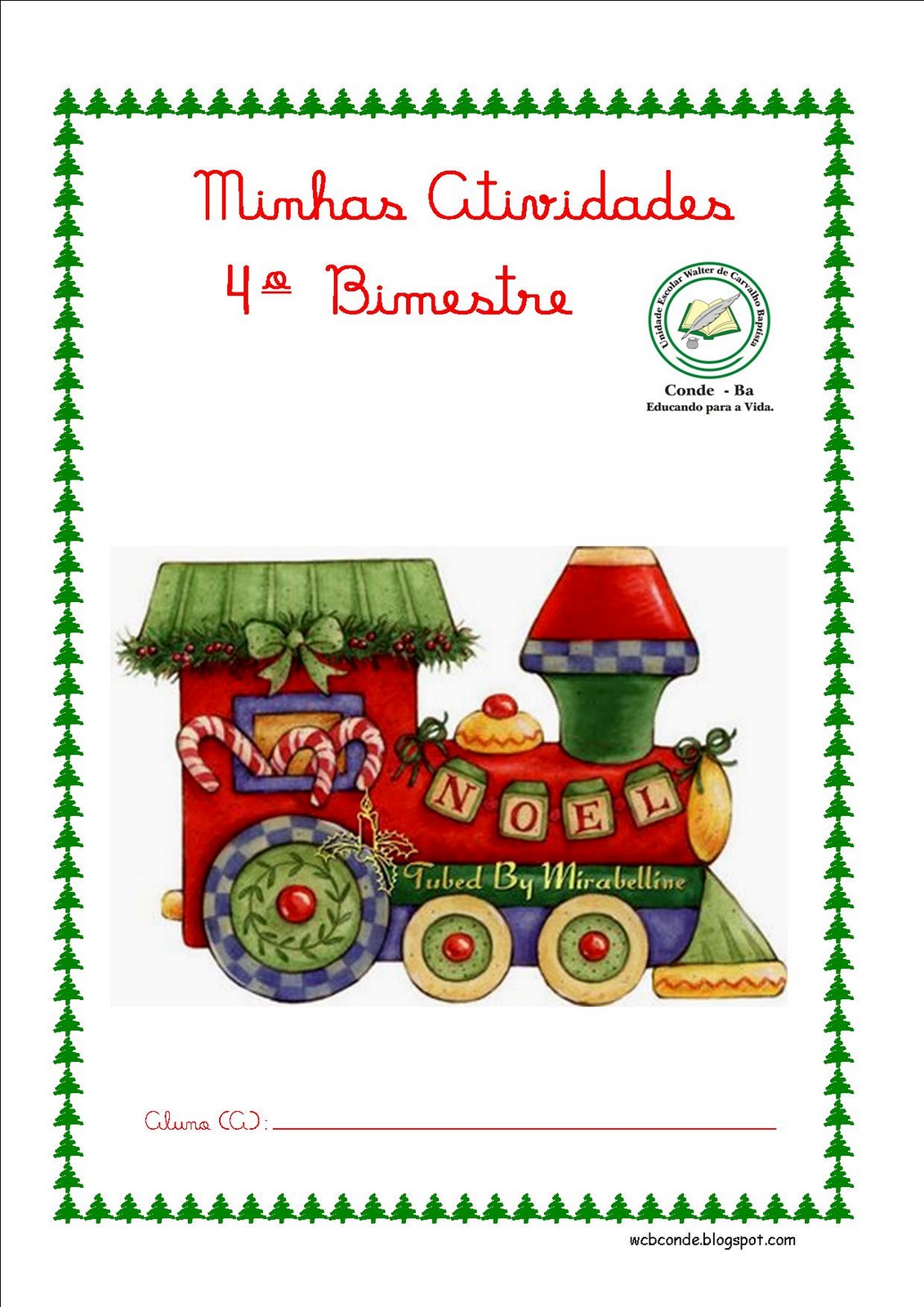 Capas De Prova 4 Bimestre - RETOEDU